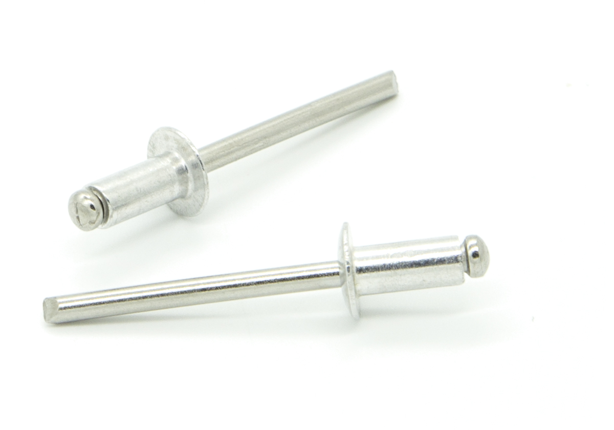 REMACHES TUDELA REMACHE ESTANDAR ALUMINIO/INOX A-2 CABEZA ALOMADA