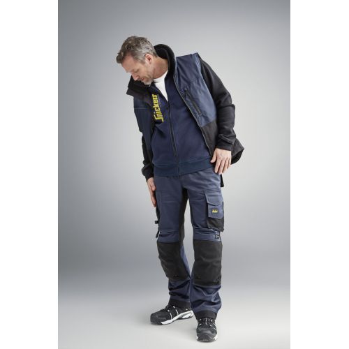 4548 Chaleco de invierno AllroundWork negro (Snickers Workwear ...