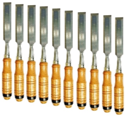 Juego De 12 Formones Mango De Madera En Caja de Carton | Products ...