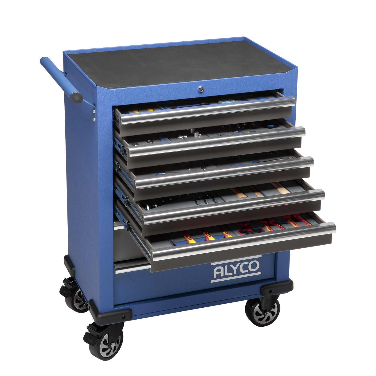 Trolley With 7 Drawers Fully Equipped ALYCO | Products | Alyco Tools