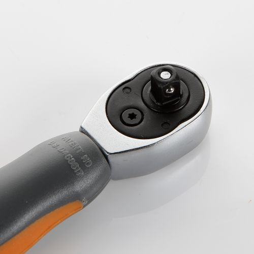 Alyco Orange - Llave De Carraca Corta De Cuadradillo 1/4" 72 Dientes ...