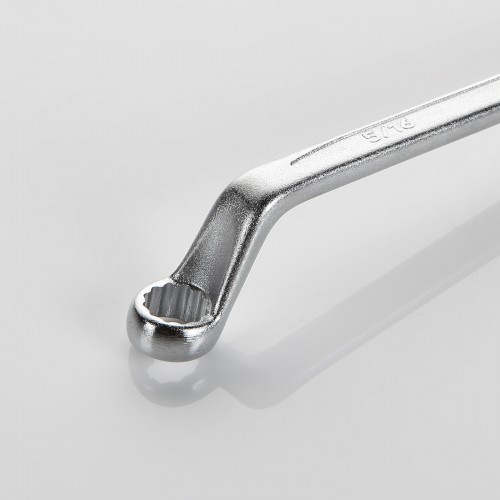 Swan Neck Spanner Set US PRO 8-Pc Metric Offset Double Ring Spanner Set ...