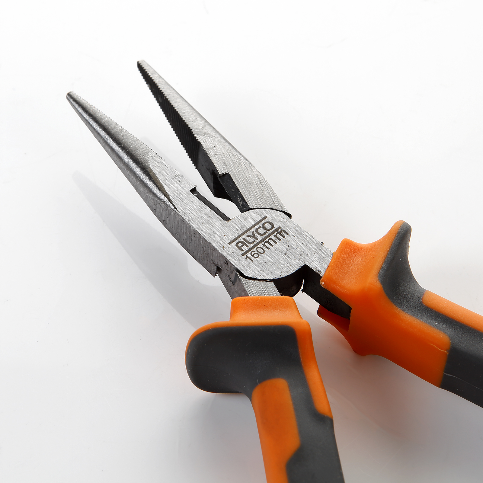 Alicate de pontas semi-redondas com corte Alyco Orange | Produtos ...
