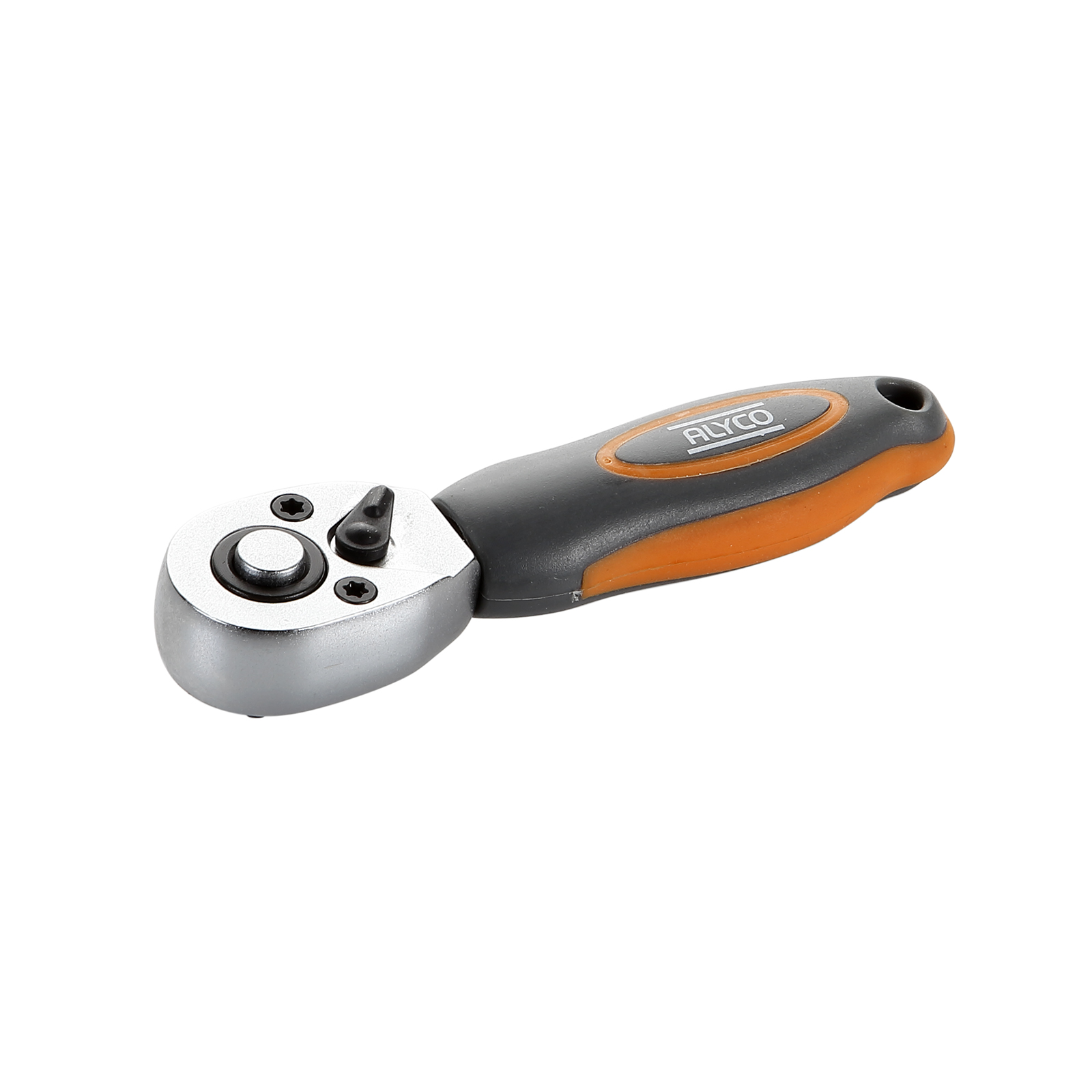 Alyco Orange - Llave De Carraca Corta De Cuadradillo 1/4" 72 Dientes ...